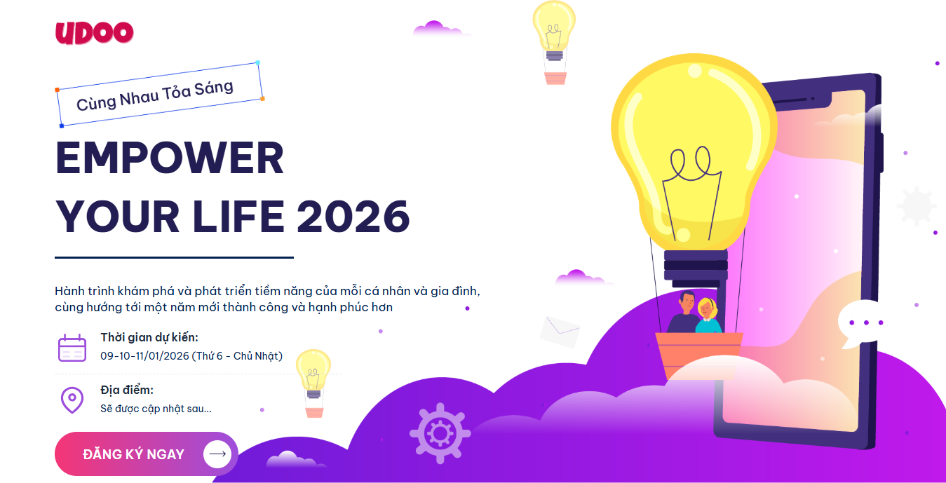 Empower Your Life • UDOO_Nơi kiến tạo sự xuất sắc